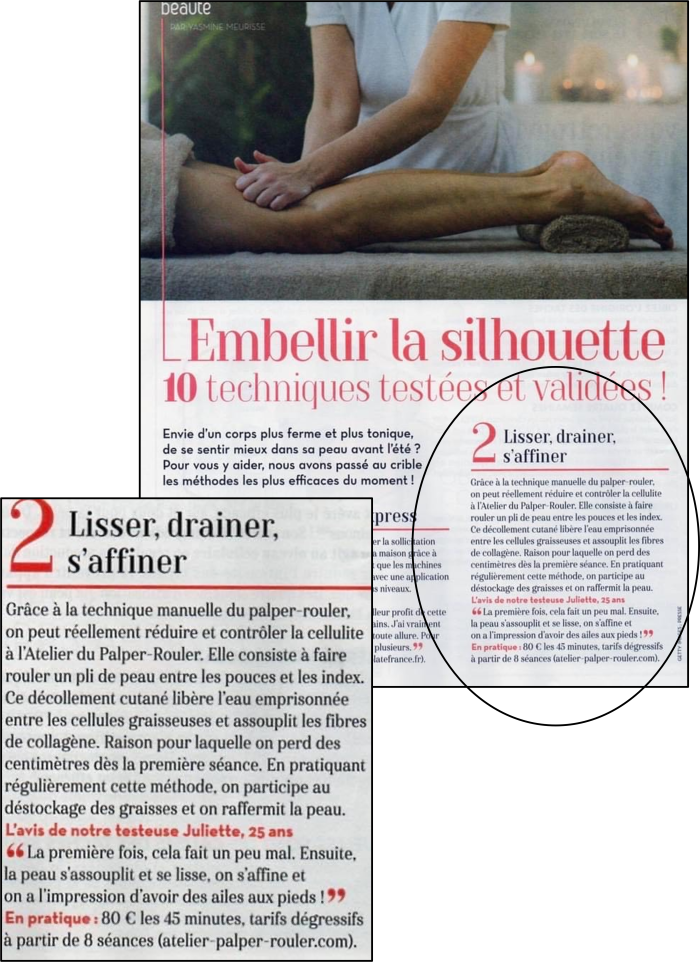 L'Atelier du Palper-Rouler | Marie France teste et valide les ...